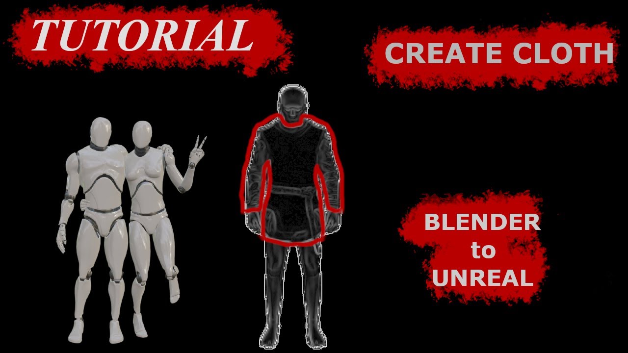 UE4 Skeleton Add Cloth / Добавляем одежду персонажу - YouTube