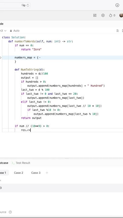 Leetcode 273 Integer To English Words Leetcode Leetcodepython
