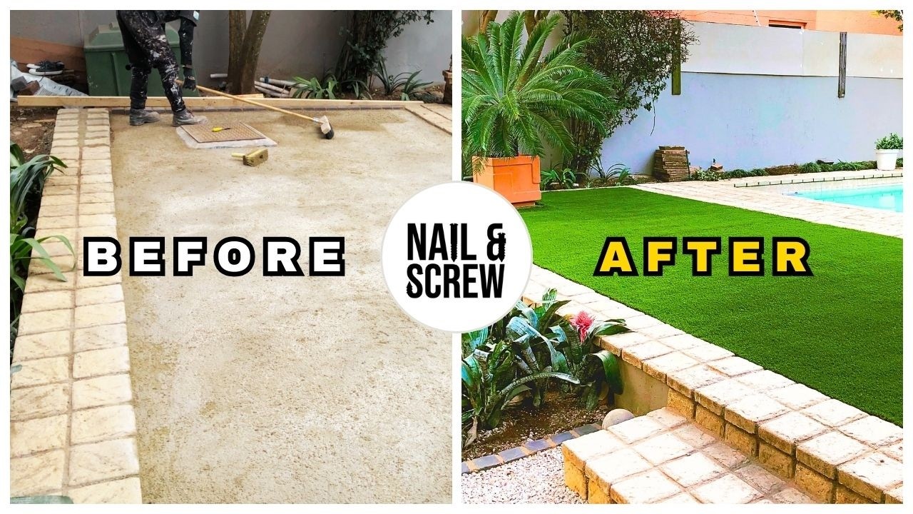 Ultimate Outdoor Upgrade | Custom Boma & Firepit Landscape FULL BUILD ...