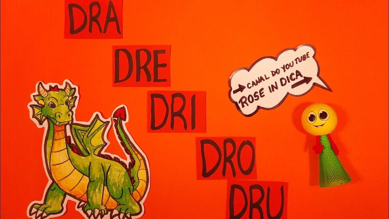 ALFABETIZAÇÃO 130 - DRA DRE DRI DRO DRU - YouTube