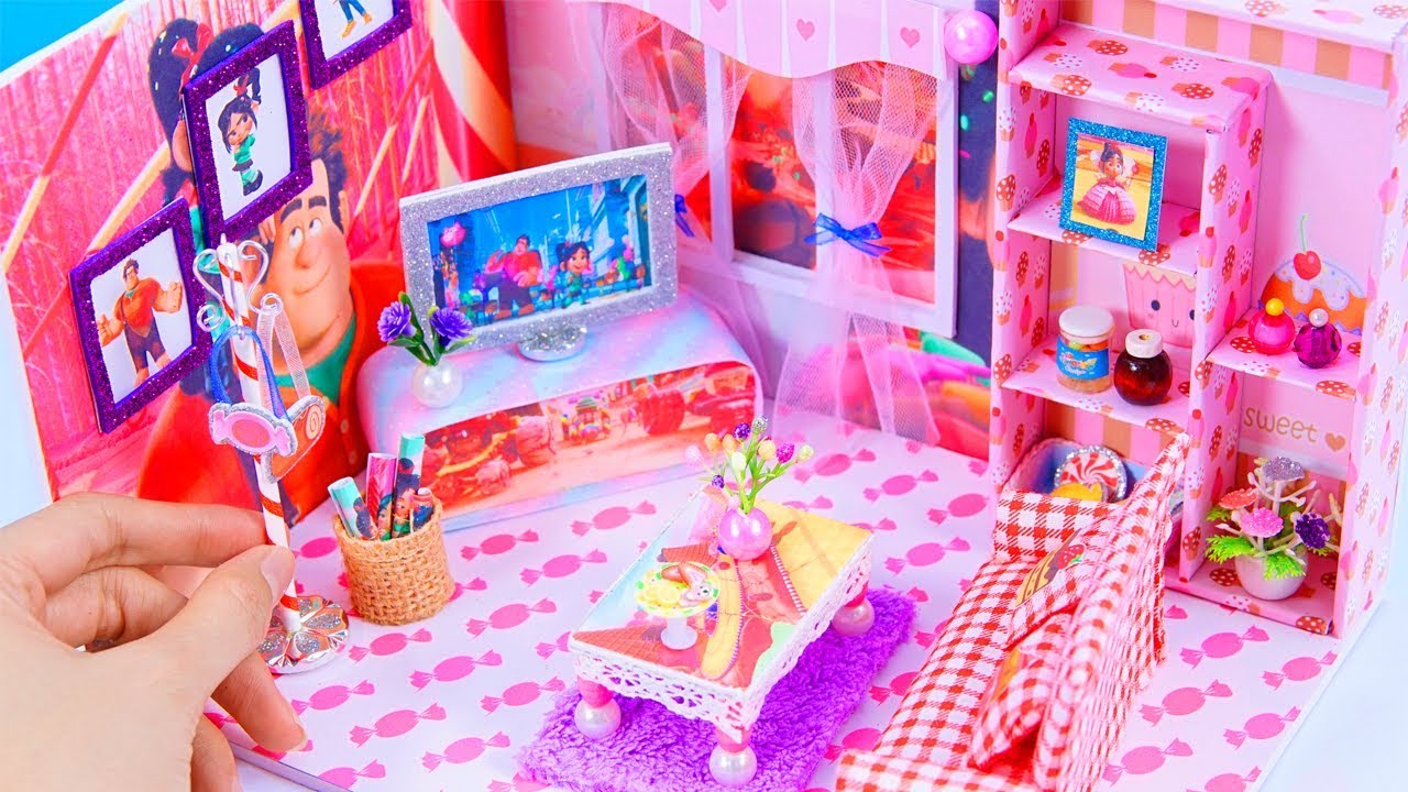 DIY Miniature House ~ 10 Minute DIY Miniature Crafts #12 - YouTube