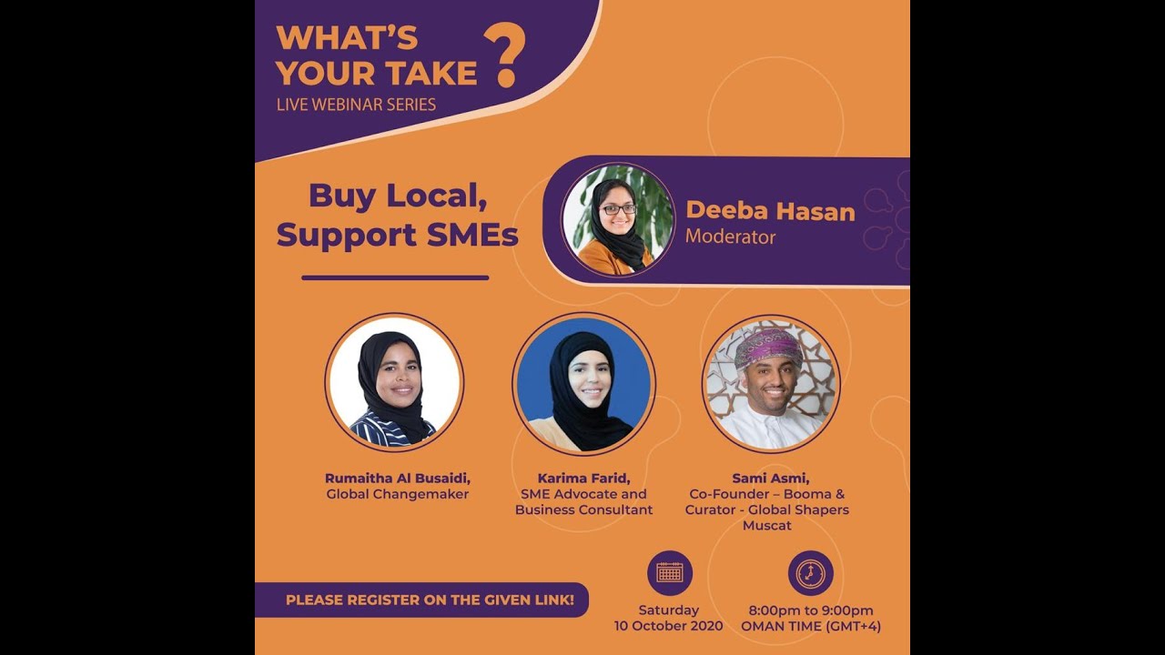 What's Your Take? Buy Local, Support SMEs | Live Webinar Series ...