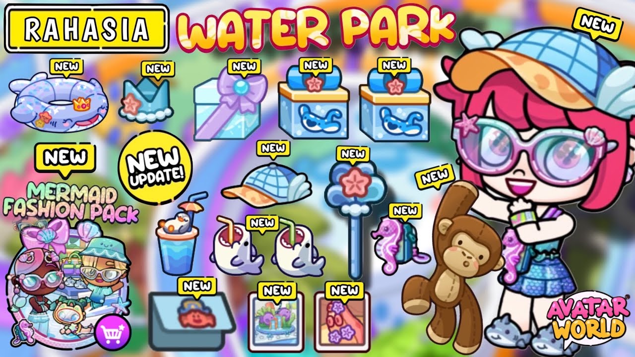 UPDATE RAHASIA WATERPARK DAN PAKET MERMAID TERBARU DI AVATAR WORLD PAZU ...