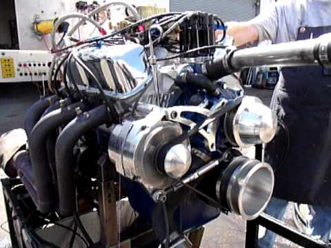 1968 Mustang 302 Engine Dyno - YouTube
