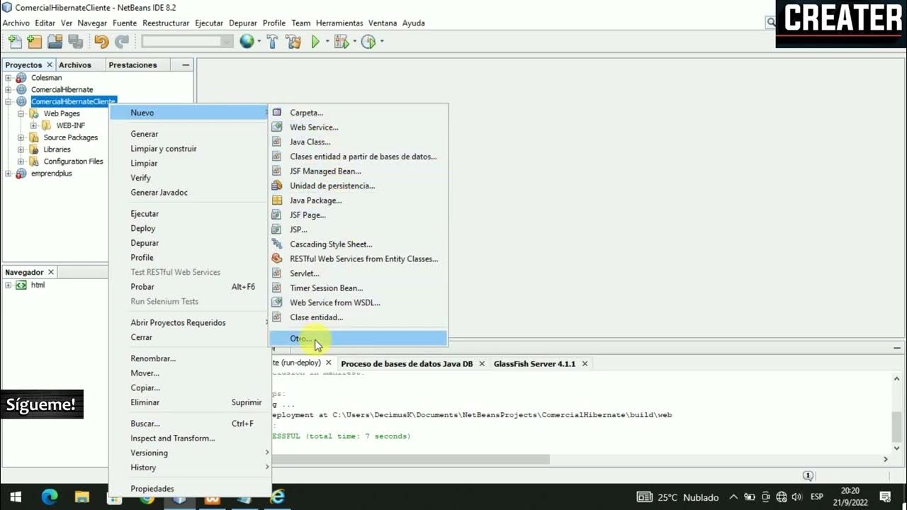 Patrón MVC en Java Web con Framework Hibernate Parte 2 - YouTube