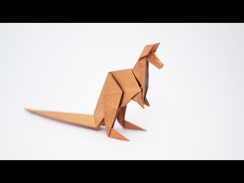 Origami Kangaroo (Jo Nakashima)