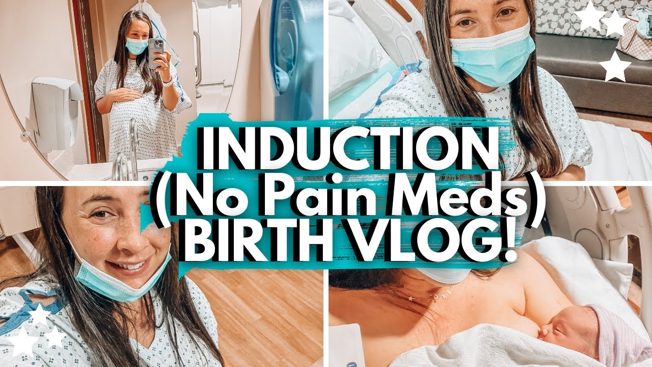 VLOG - THE BABY IS HERE! POSITIVE BIRTH INDUCTION REAL RAW VLOG! - YouTube
