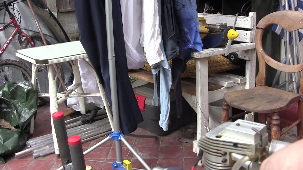 Laser 61 Four Stroke Aeroplane Engine. - YouTube