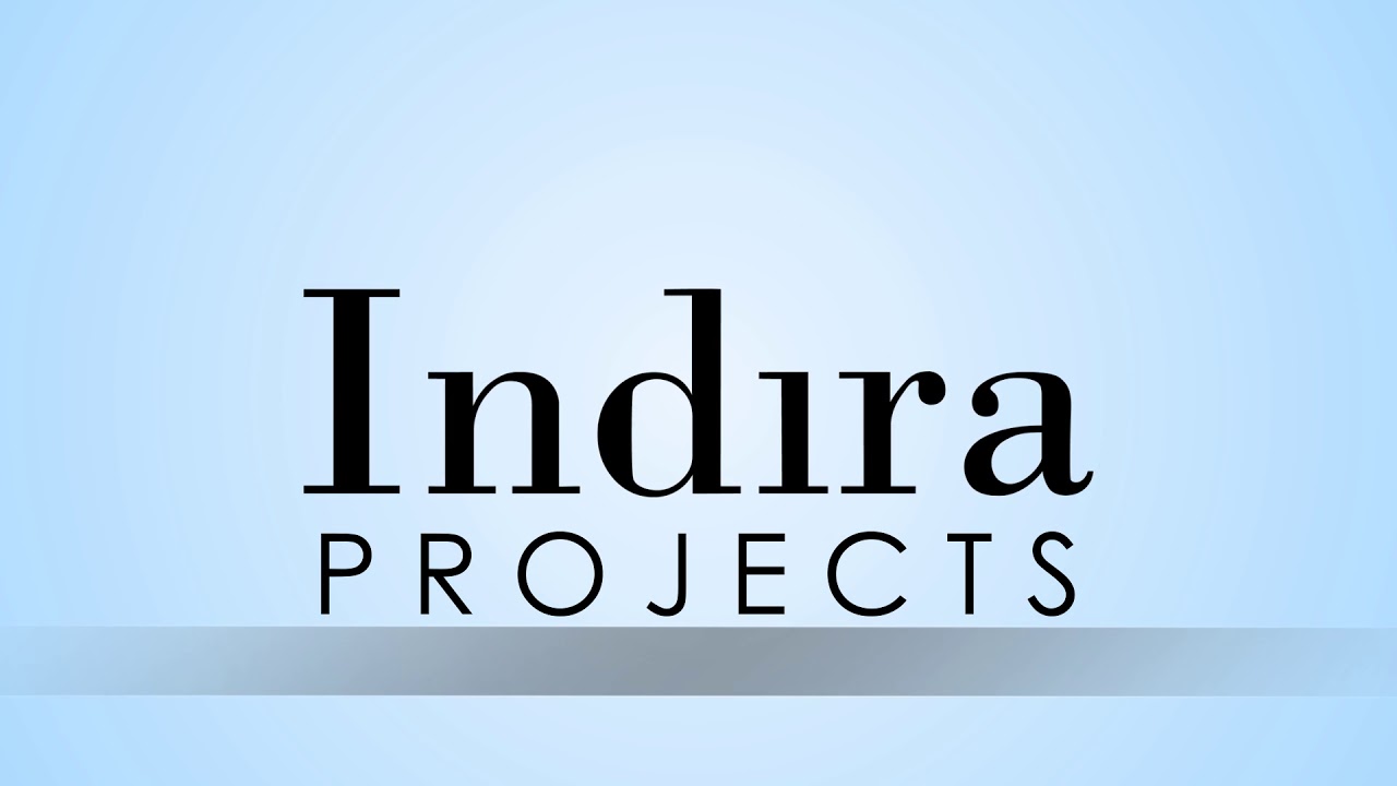 Indira Projects Logo - YouTube