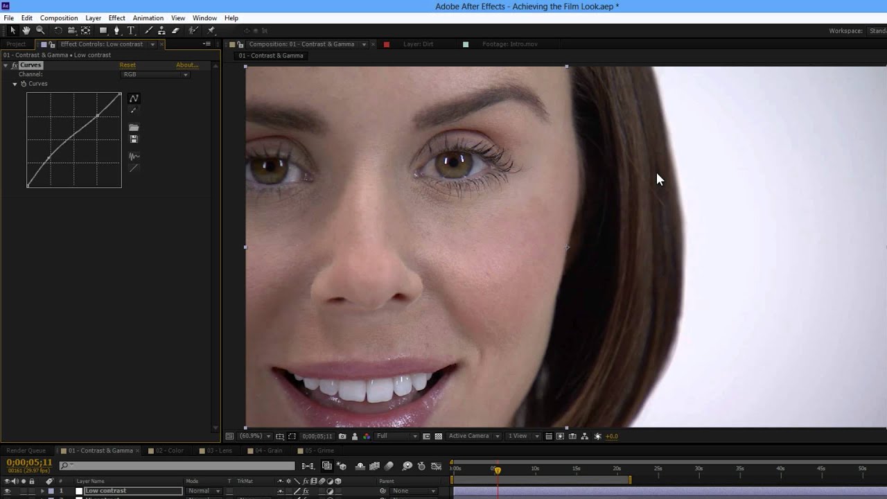 Achieving the Film Look - 01 - Contrast and Gamma - YouTube