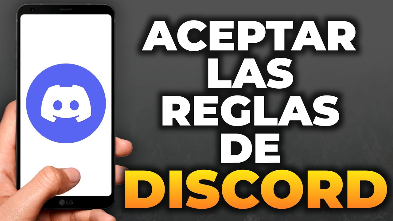 Cómo aceptar las reglas de Discord (Fácil) - YouTube