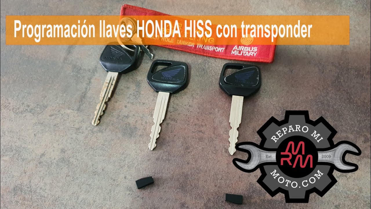 Programación de llave Honda HISS: Guía paso a paso para copiar y ...