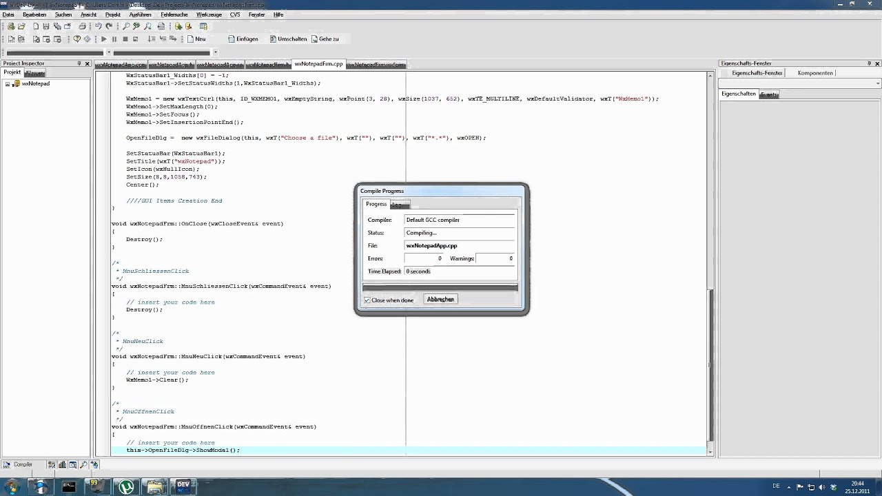 Let's Program #01 - Notepad German FULL HD - YouTube