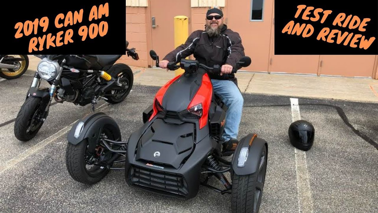 2019 Can Am Ryker 900 Test Ride and Review - YouTube