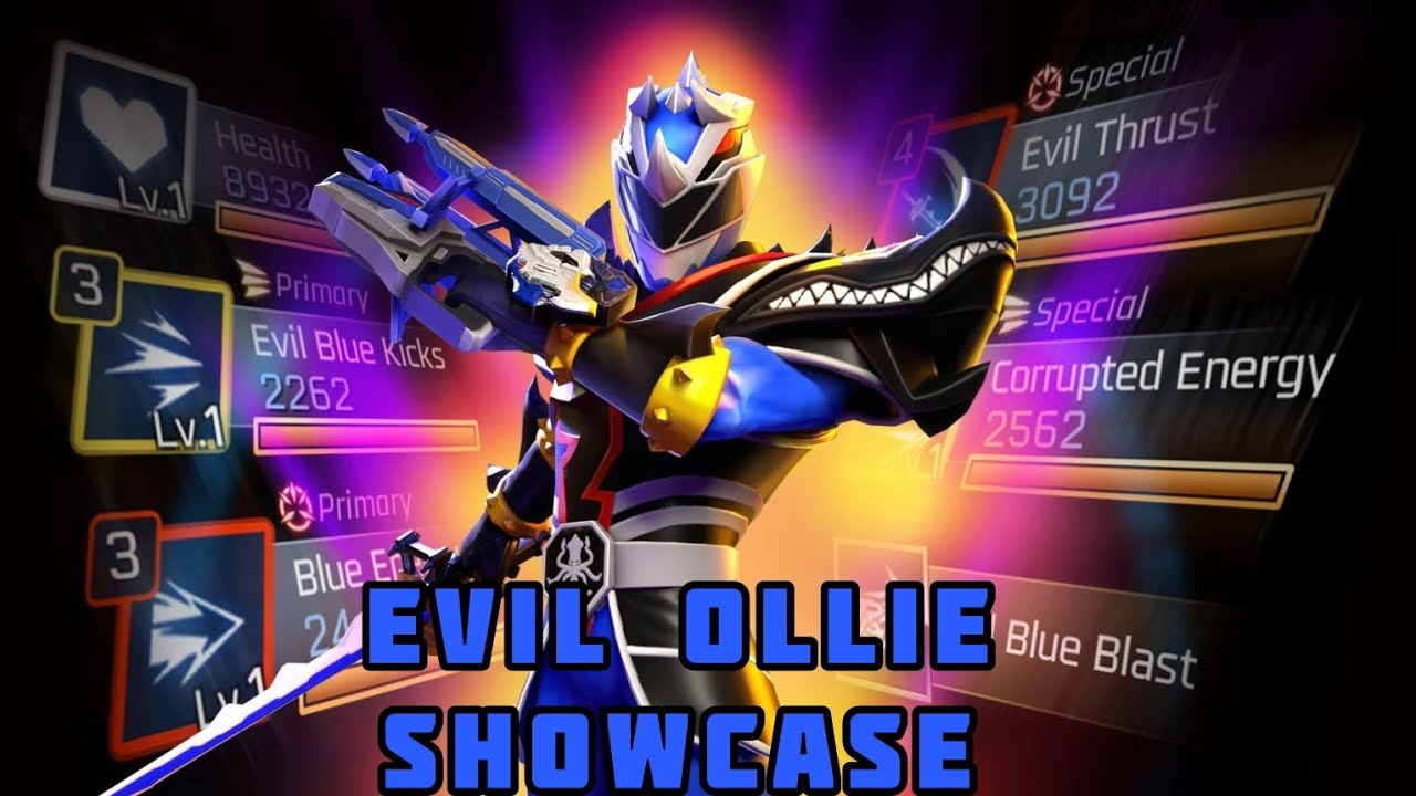 Power Rangers Legacy Wars Evil Ollie showcase - YouTube