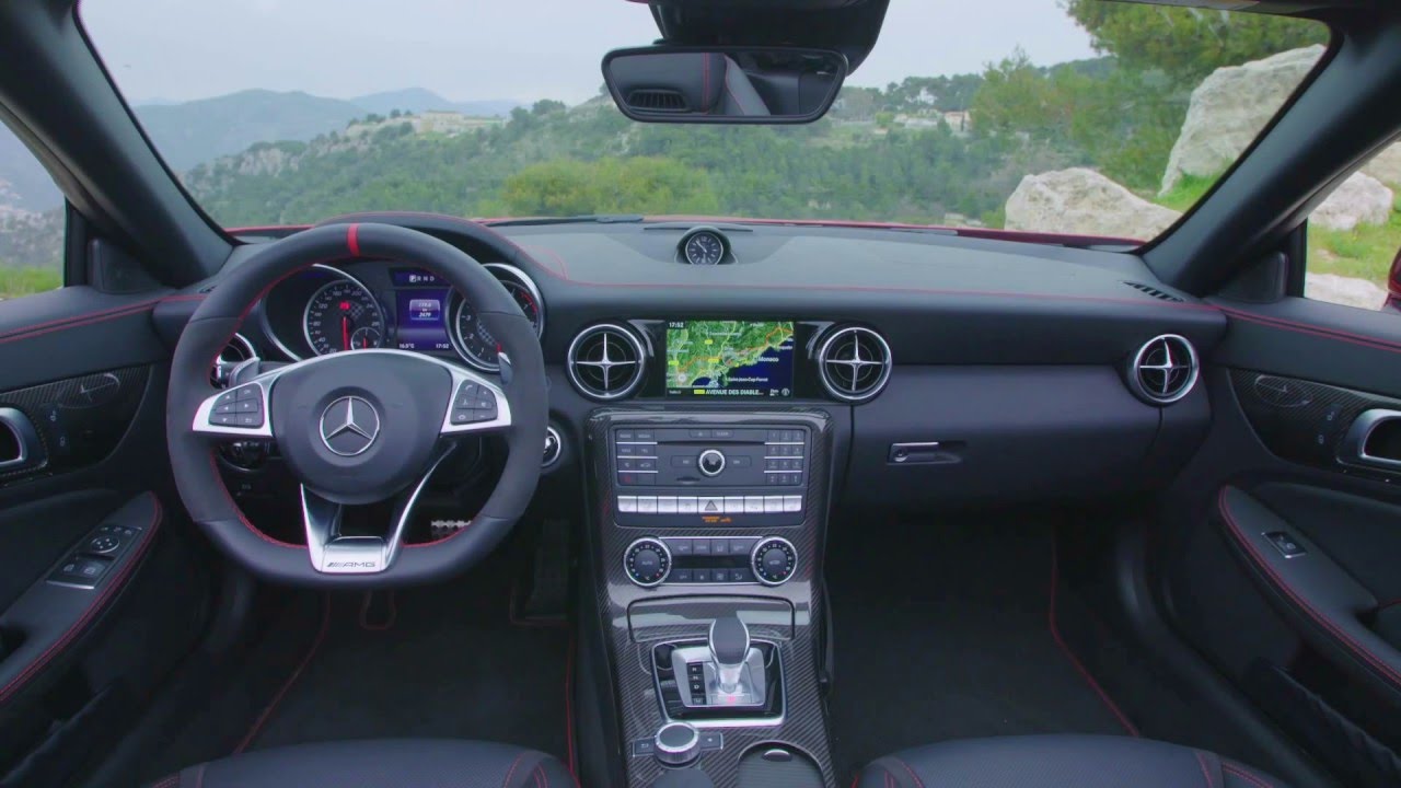 New Mercedes AMG SLC 43 - Interior - YouTube