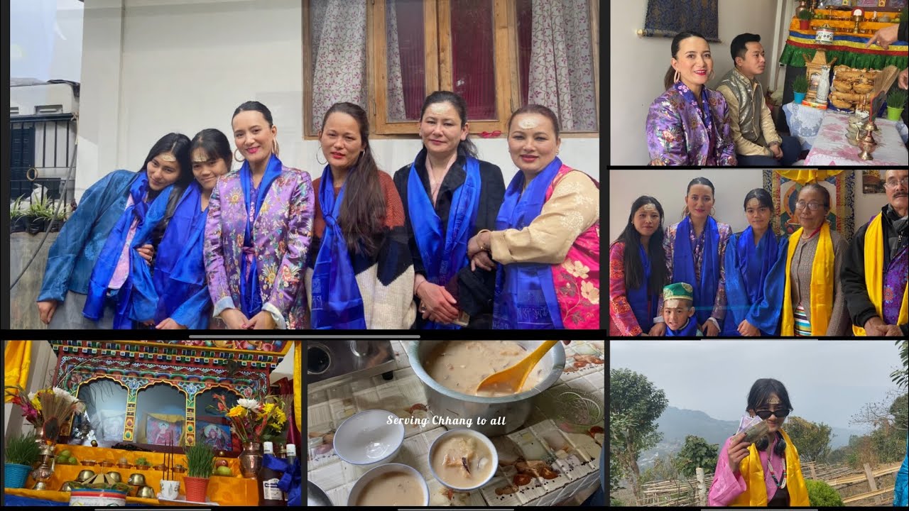 Celebration of Sonam Lochhar at my home || Darjeeling || Making Chhang ...