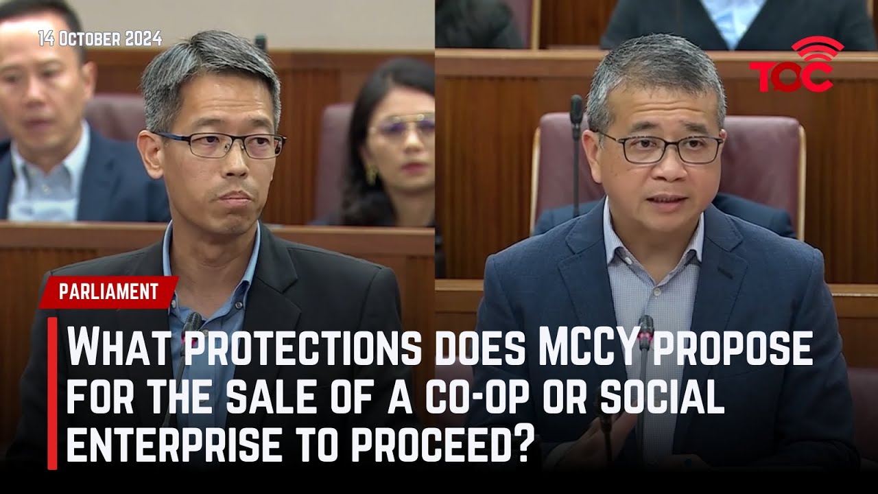What protections does MCCY propose for the sale of a co-op or social ...