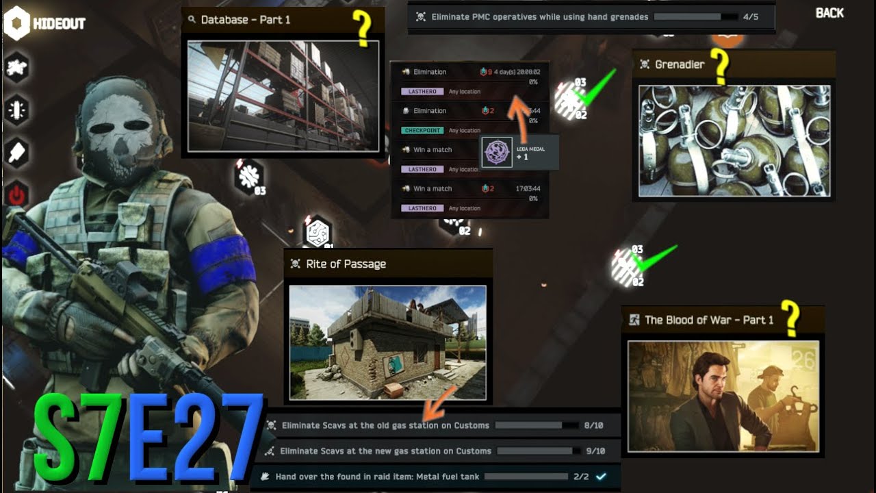 EFT - ARENA S7EP27 - Level 34 - Arena first EFT grind after that - YouTube