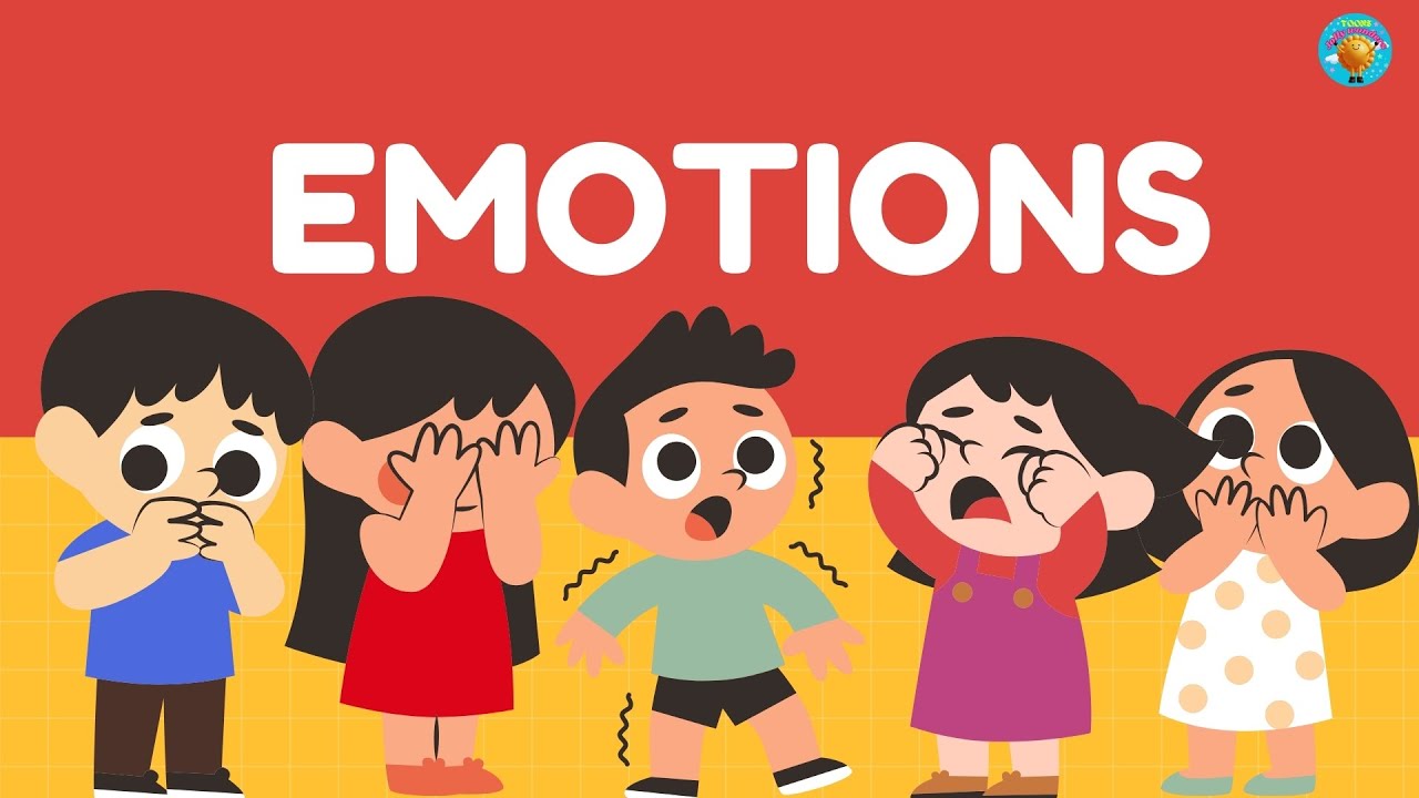 Emotions Song for Kids | Learn Happiness, Sadness, Fear, Anger, Disgust ...