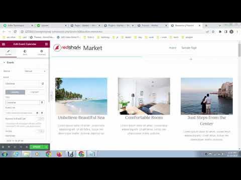 How to Add Event Calendar in Elementor | Add Event Calendar in ...