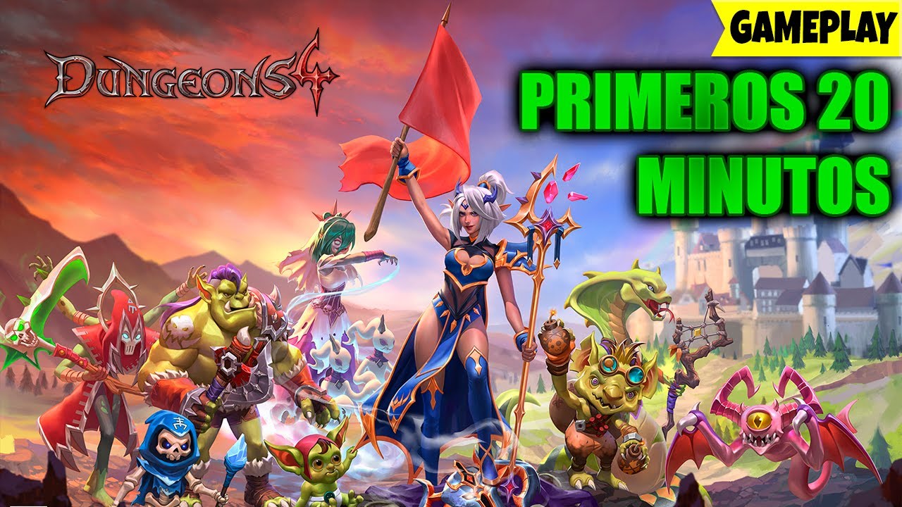 Primeros 20 minutos de Dungeons 4 [GAMEPLAY] En Español - YouTube