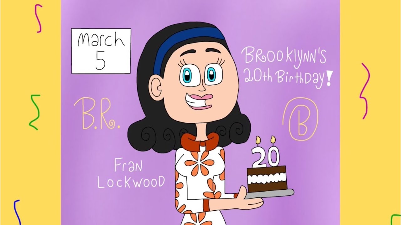 Cloudy With a Chance of Meatballs: Fran Lockwood With My 20th Birthday ...