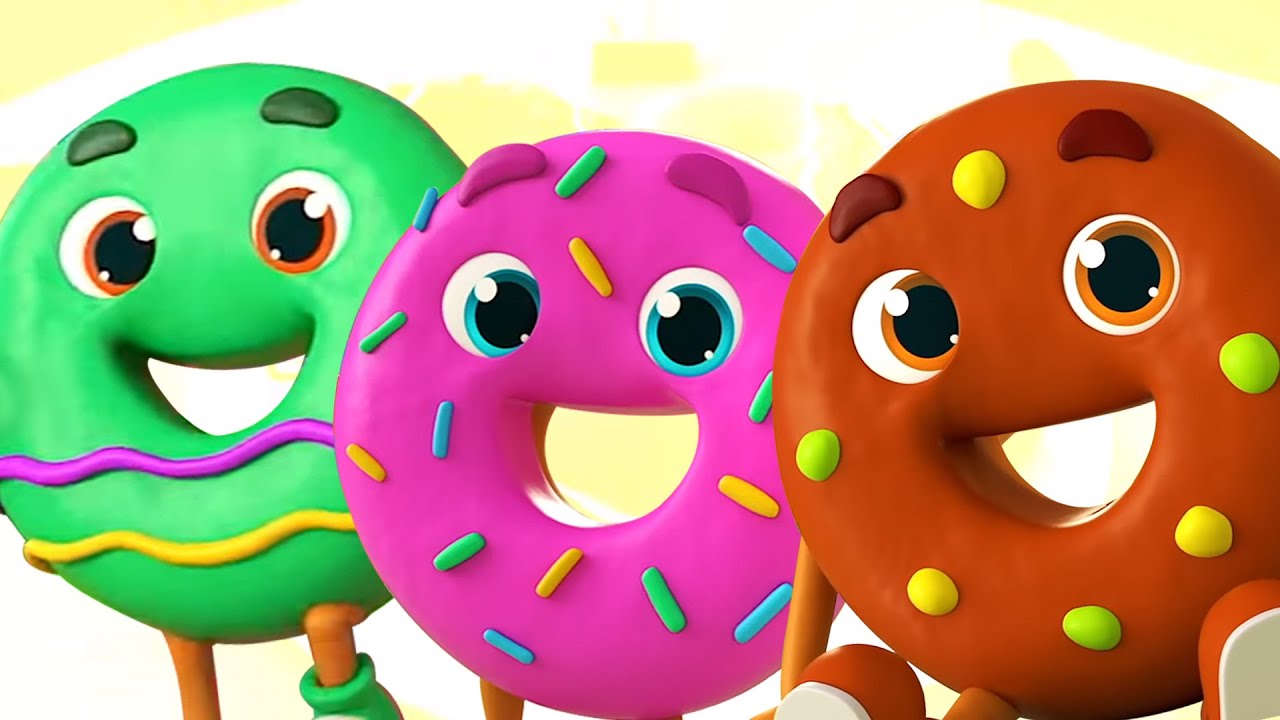 Donut Colors Song, Preschool Rhyme and Learning Video for Kids - YouTube