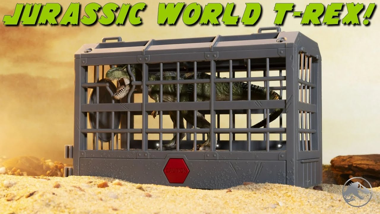 Jurassic World Rebirth! Rumble Cage T-Rex! Captivz Epic Battle! - YouTube
