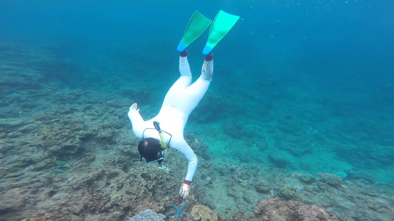 Snorkeling Sunabe 4 12 16 - YouTube