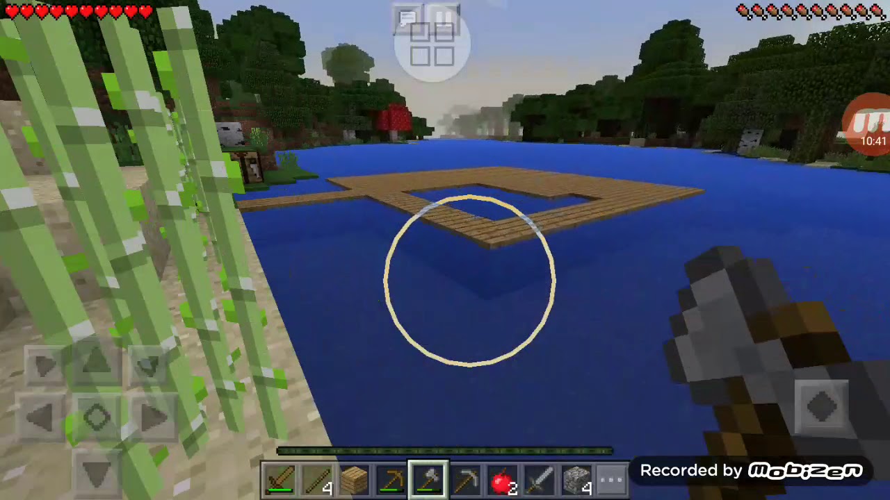 Minecraft sinh tôn tâp 1:Ngôi nha mơi - YouTube