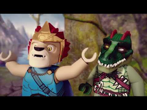 Laval and Cragger being children for 10 minutes straight (LEGO CHIMA)