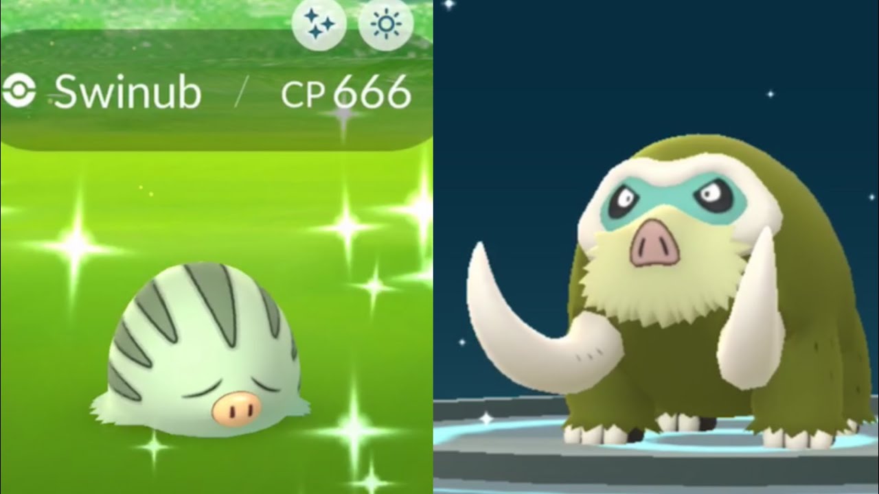 Swinub Evolution