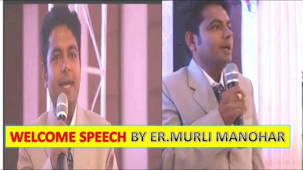 WELCOME SPEECH FOR CHIEF GUEST WELCOME SPEECH FOR CHIEF GUEST