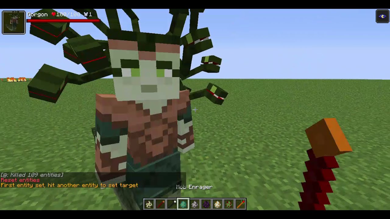 Gorgon Vs Mutant Beasts in Minecraft Mobs Battle - YouTube