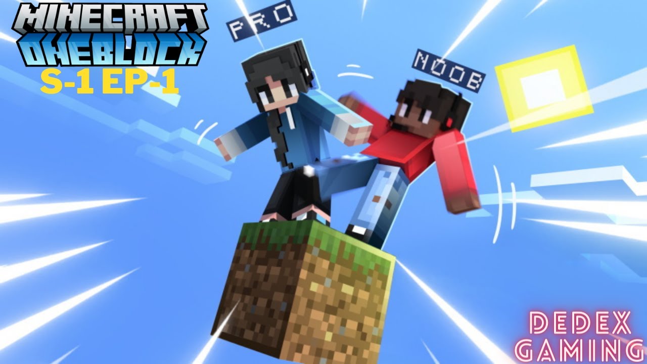 Minecraft One Block S-1 EP-1 | in Tamil | DeDex Gaming Tamil - YouTube