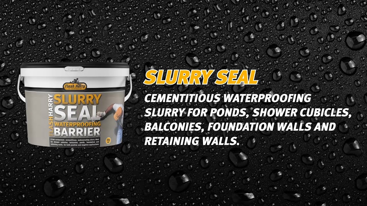 Slurry Seal - Fish Pond Waterproofing - YouTube