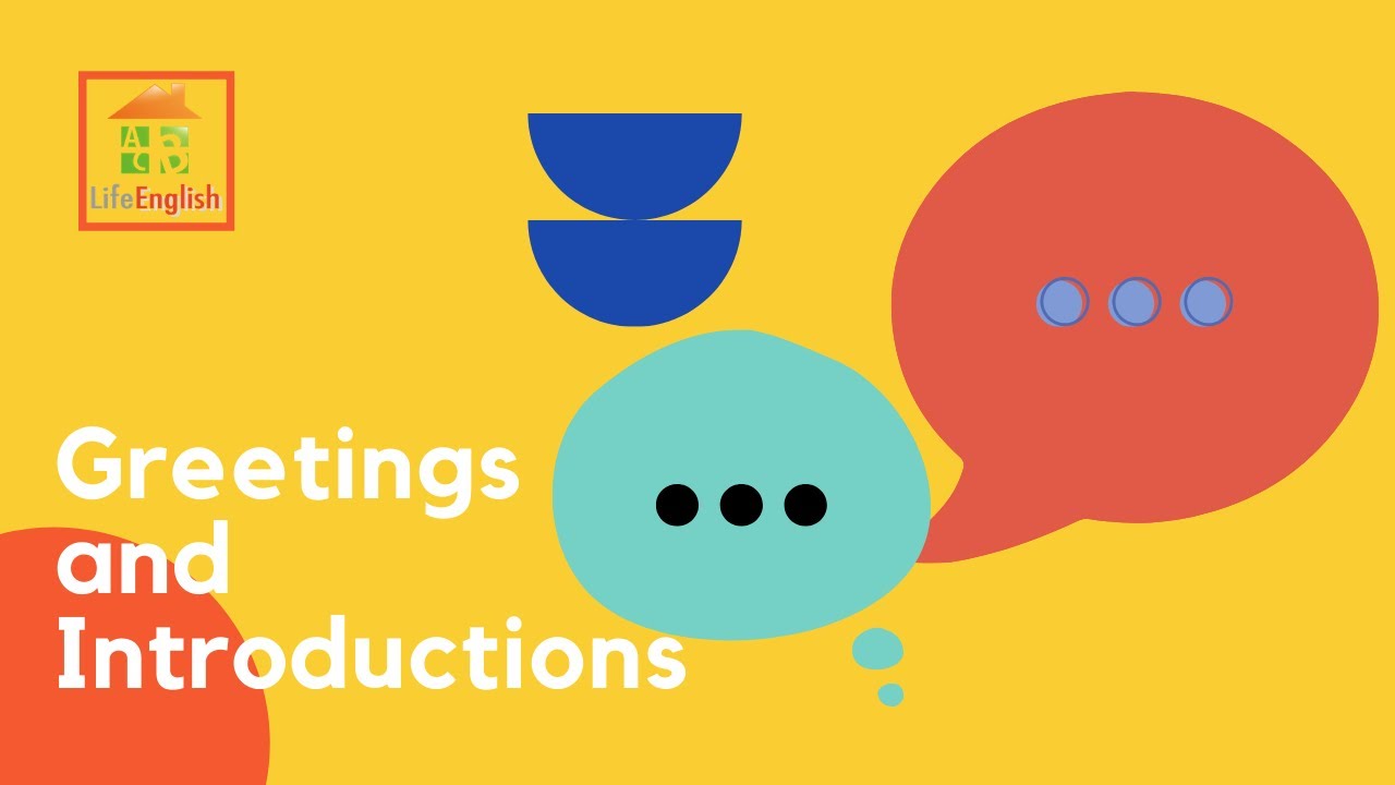 Basic English Greetings and Introductions - YouTube