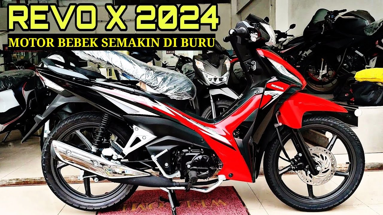 NEW HONDA REVO X TERBARU 2024 MOTOR BEBEK HONDA MASIH DI BURU 🔥 - YouTube