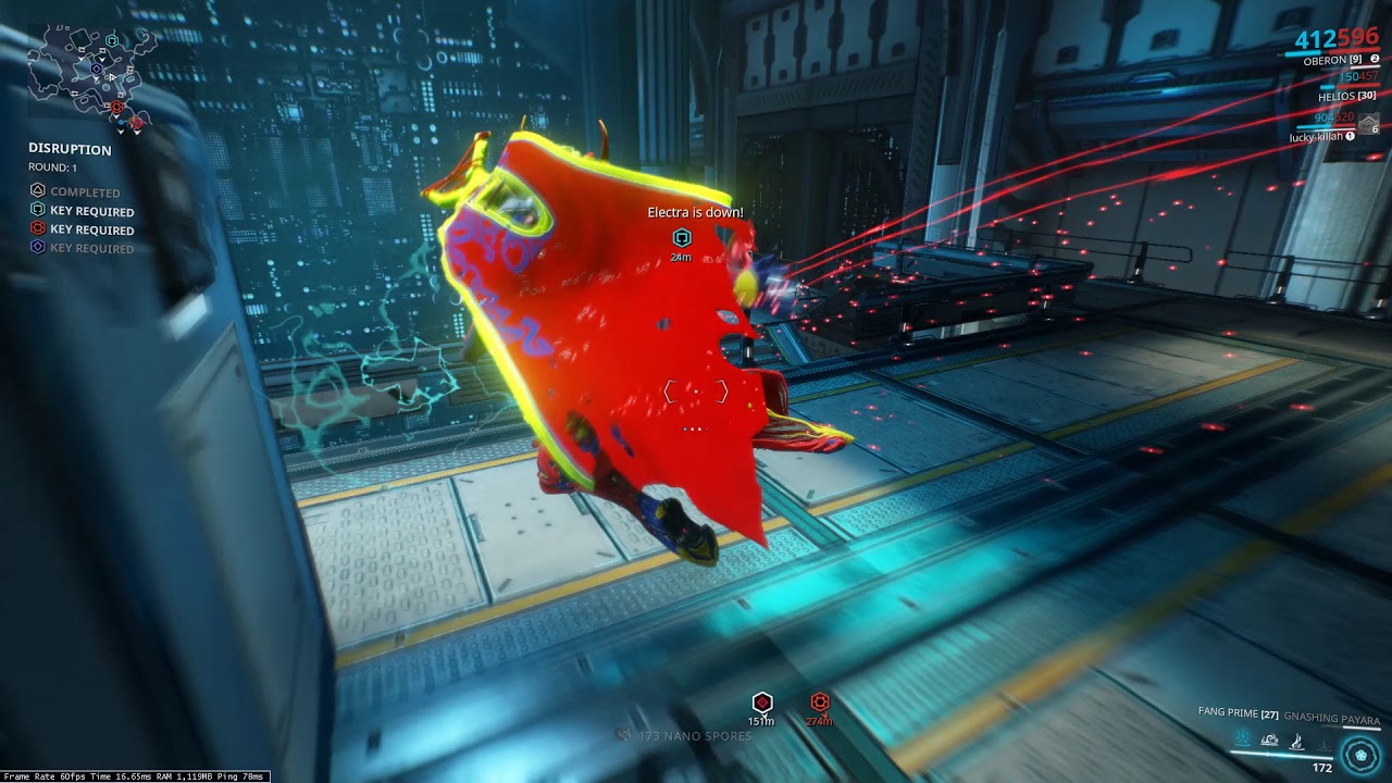 Warframe: Disruption mission - YouTube