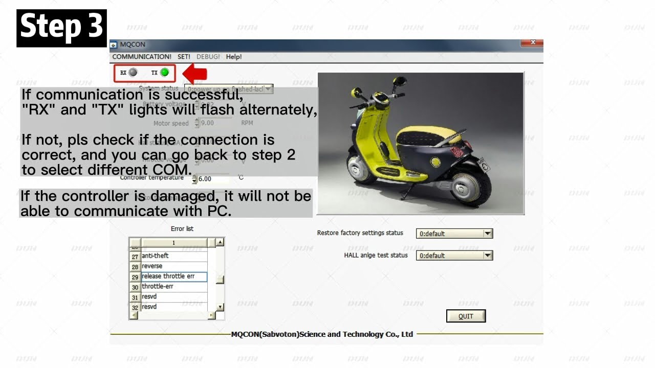 Sabvoton SVMC-TFT Controller USB Connection Guide - YouTube