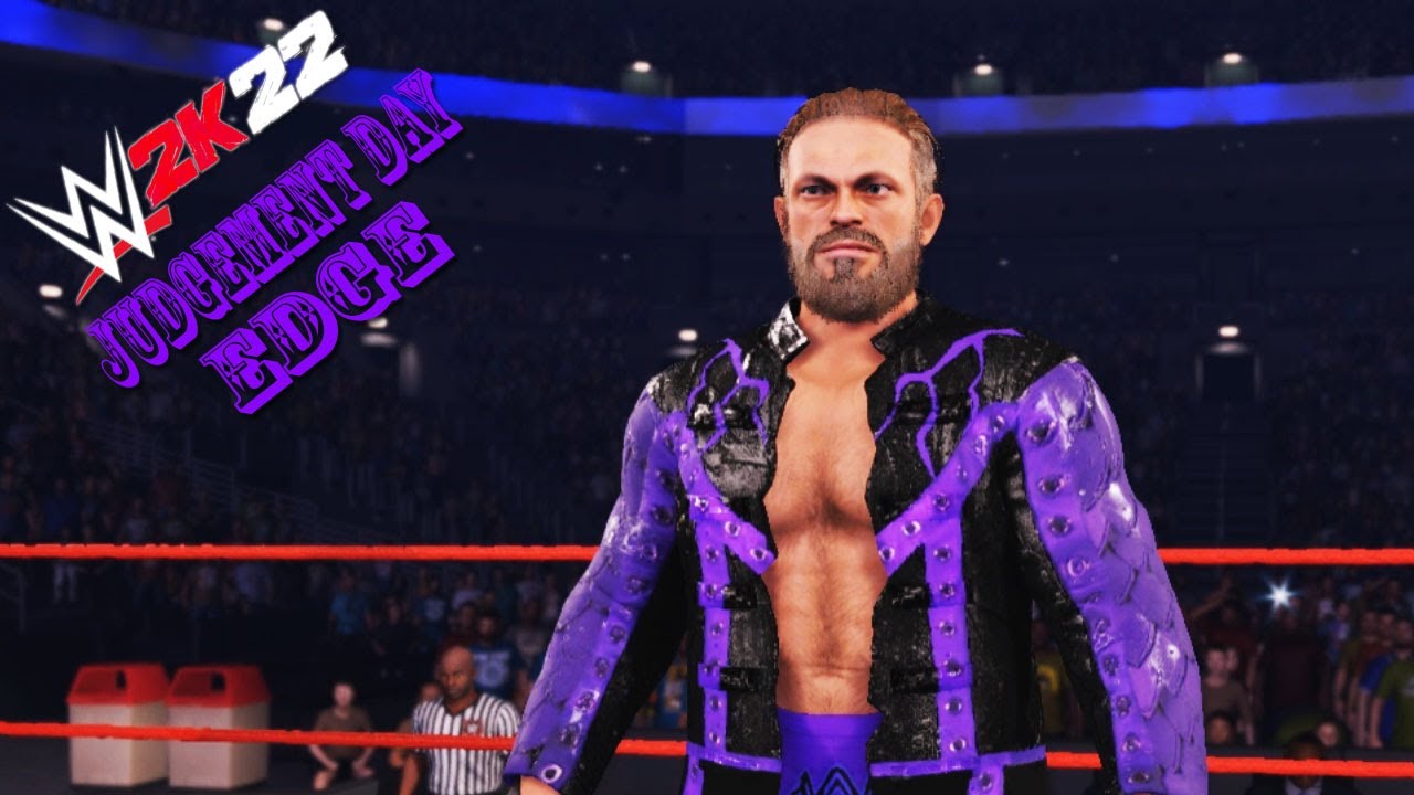 WWE 2K22 Edge Judgement Day Updated New Look, Updated Hair & Attire ...