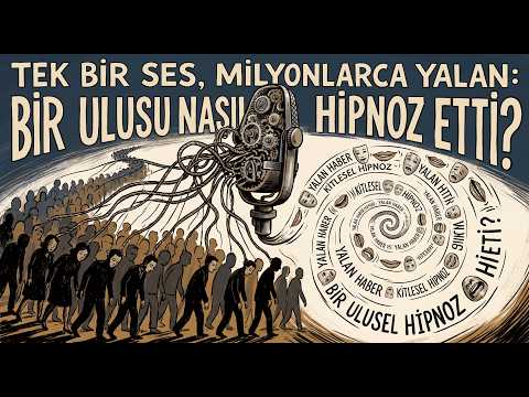 Tek Bir Ses, Milyonlarca Yalan: Goebbels Bir Ulusu Nasıl Hipnoz Etti? 📢