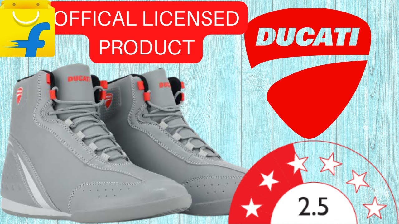 Official DUCATI Casual Shoes | Good for Bike Riding? | Flipkart ...