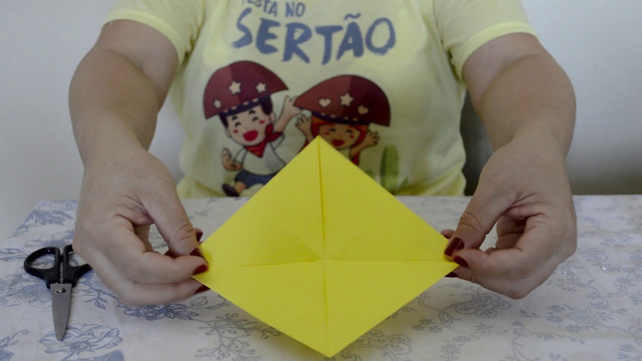 ORIGAMI DA GALINHA - YouTube