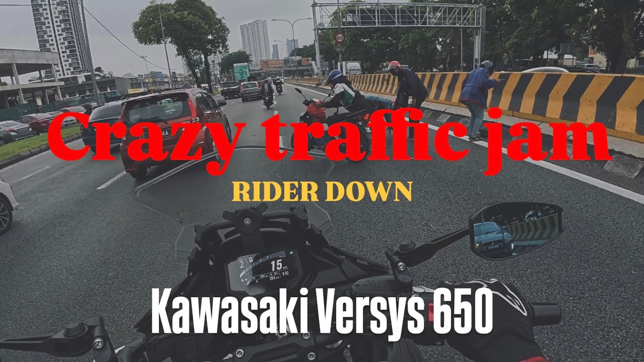 Morning RUSH HOUR | can the KAWASAKI VERSYS 650 survive in KL traffic ...
