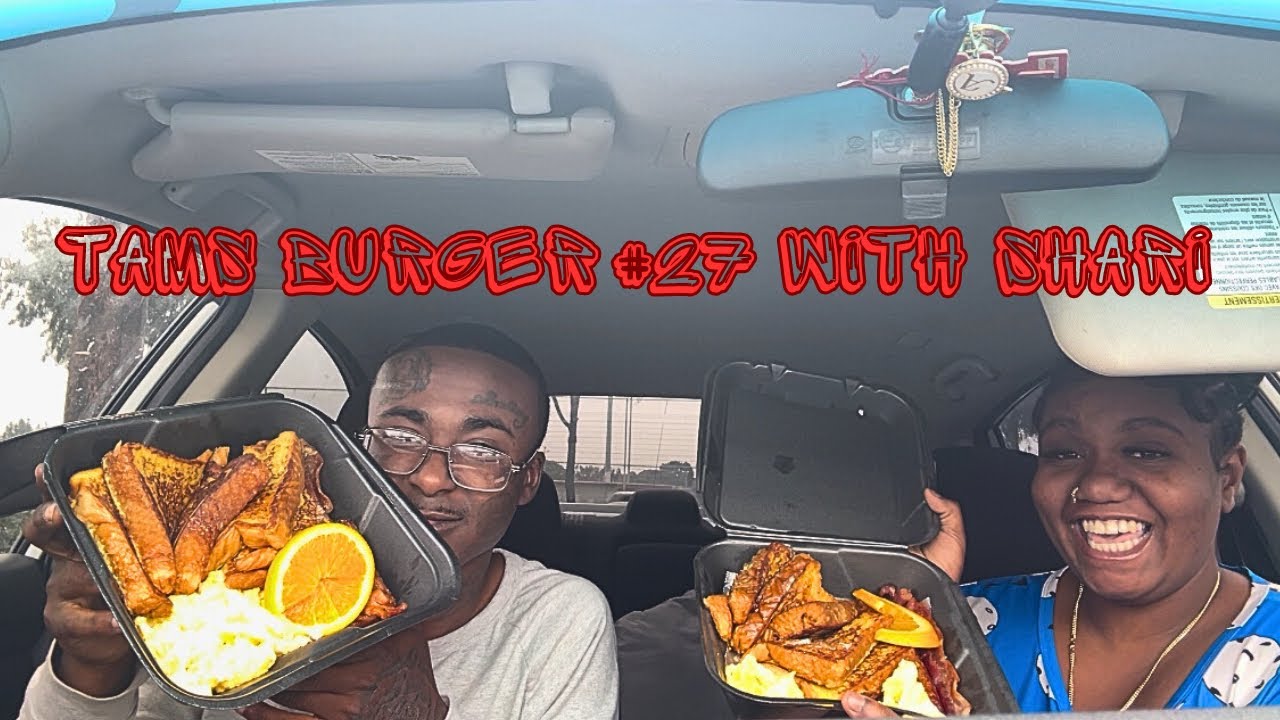 Tams Super Burger in Huntington Park | French Toast Breakfast - YouTube