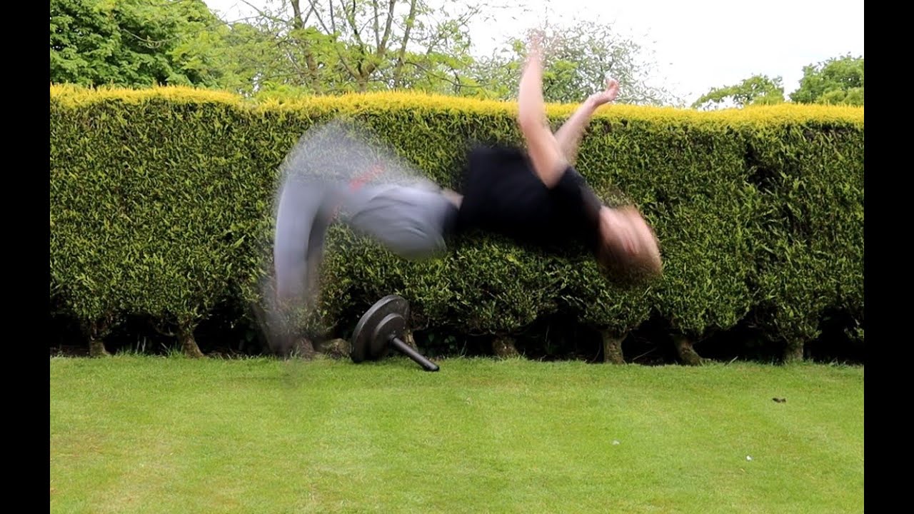 Learning How To Back-flip! - YouTube