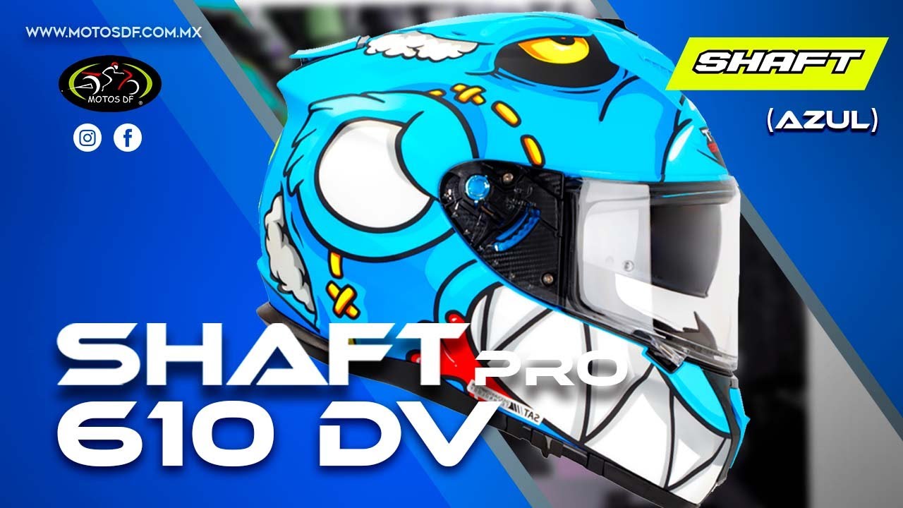 Casco Shaft Pro 610 Dv Teddy - YouTube