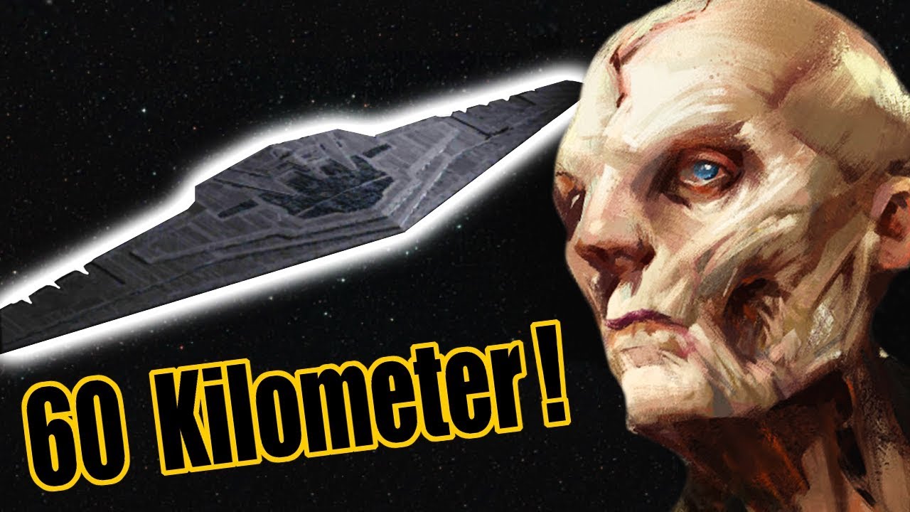 Alles über Snoke's 60km Schiff! - Star Wars Episode 8: Die letzten Jedi ...
